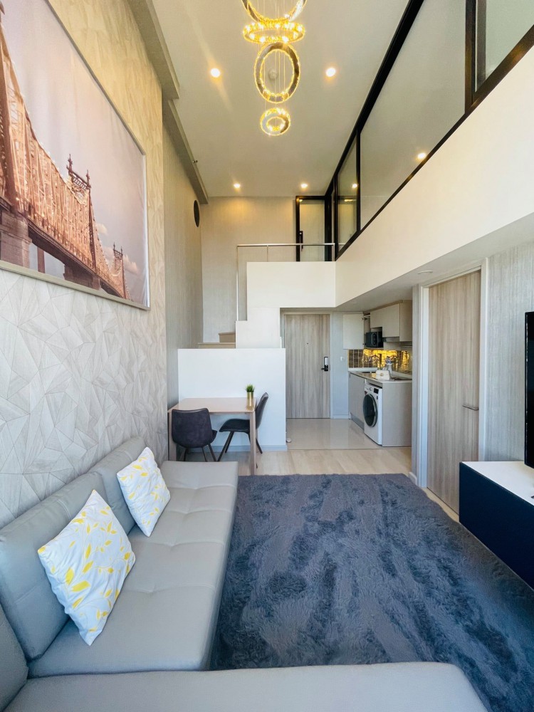 Scancondo | ให้เช่า คอนโด ไนท์บริดจ์ ไพร์ม สาทร ห้อง Duplex ชั้นสูง วิวสวย ห้ามพลาด